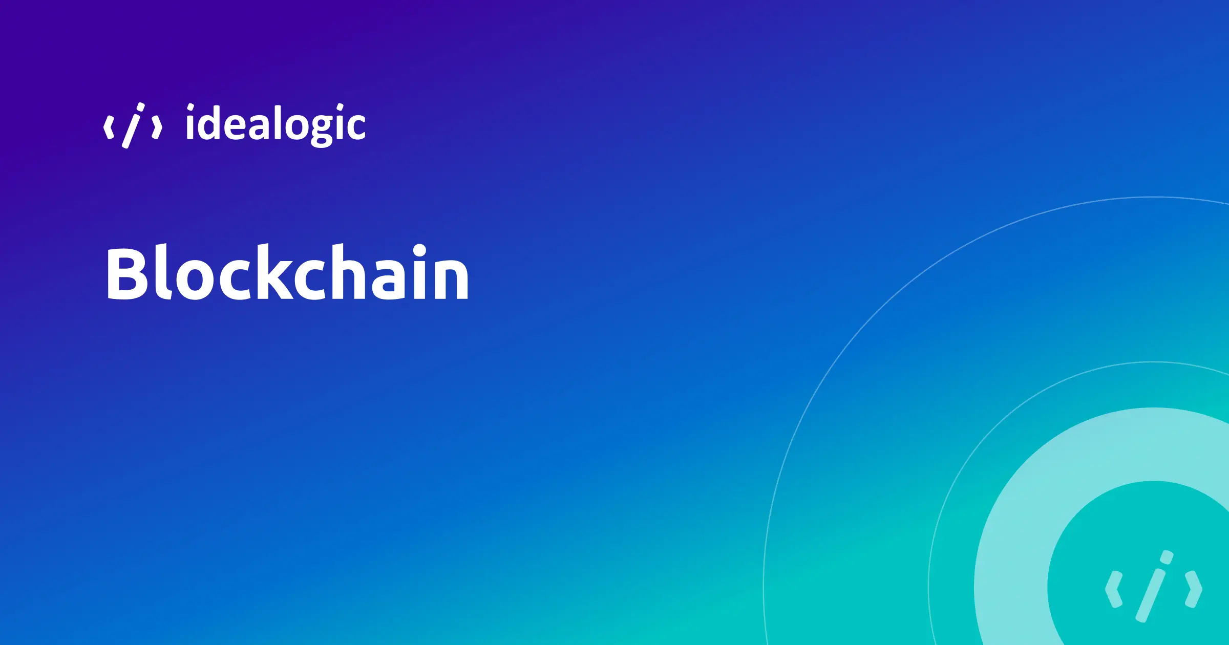 Blockchain Development Company | Idealogic