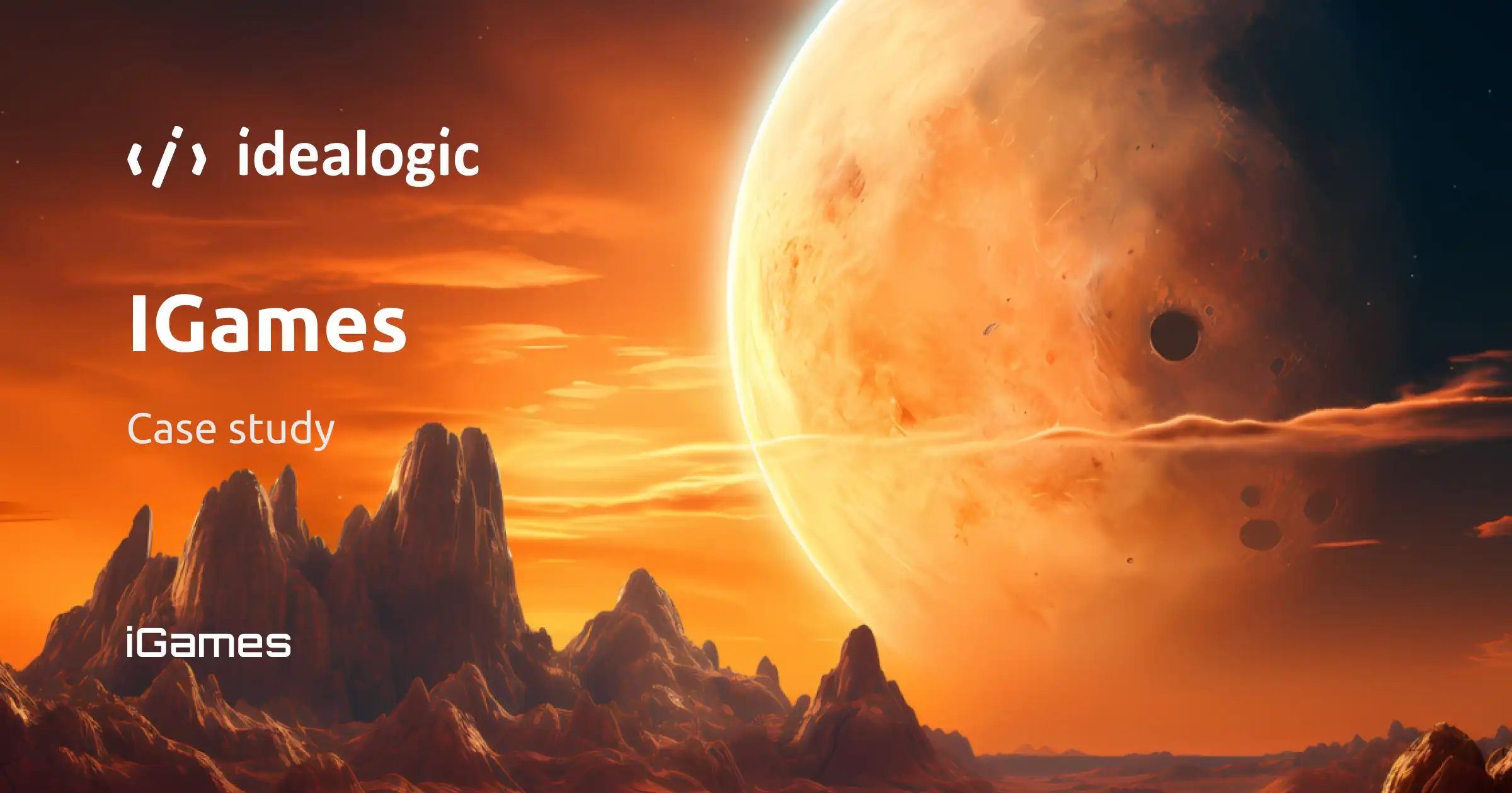 iGames: Blockchain Solution For Gaming | Idealogic